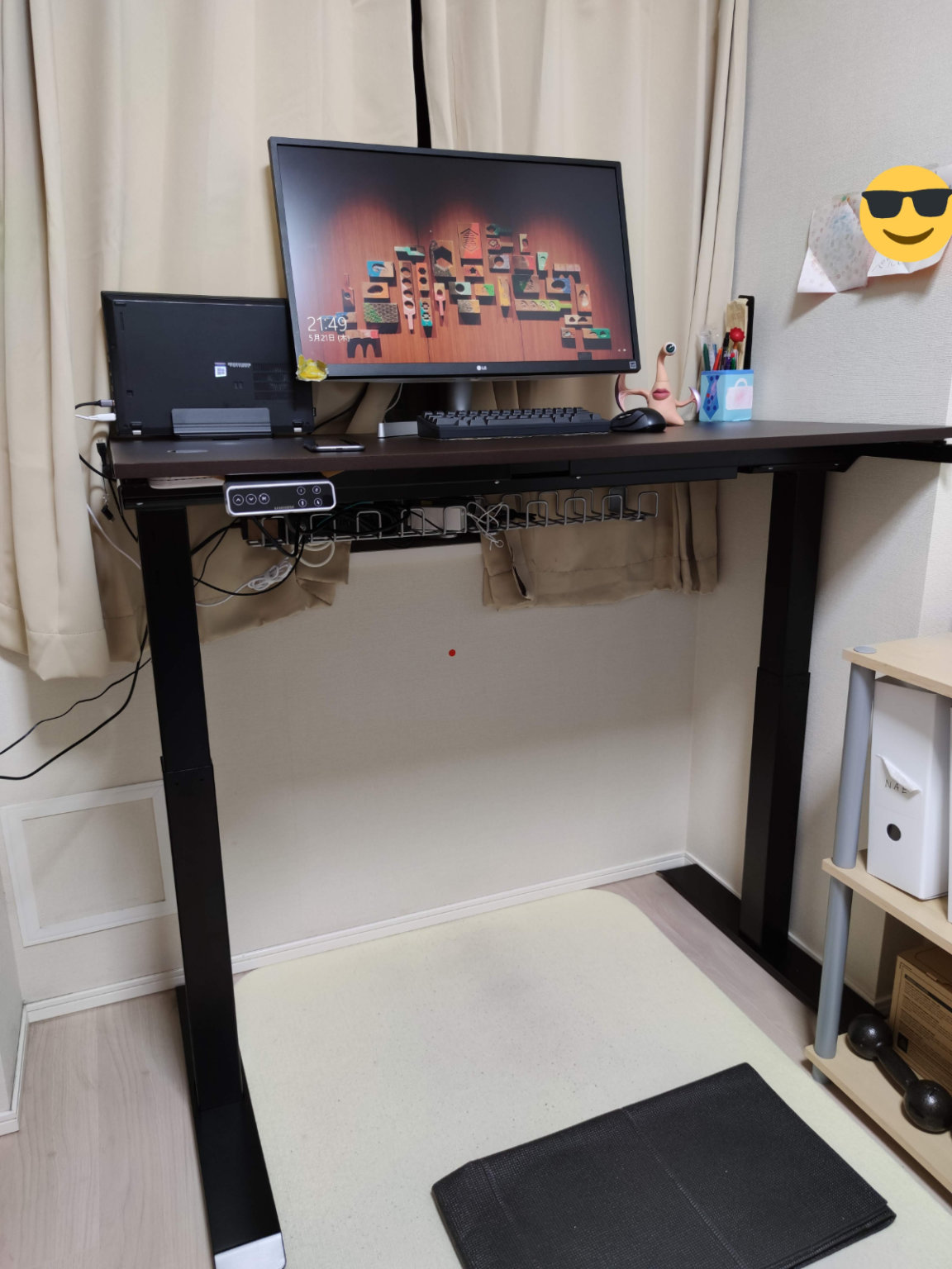 FlexiSpot EJ2レビュー | コスパと機能と安定感、どれも満足の電動スタンディングデスク – naenote.net