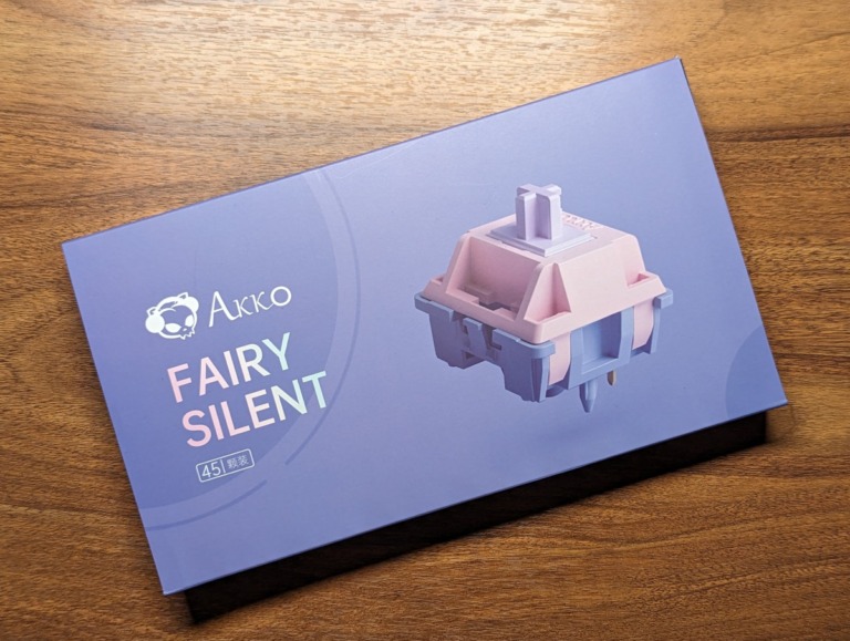 Akko Fairy Silentレビュー | もちっとした浮遊感としっとりとした静音が特長のサイレントリニア軸 – naenote.net